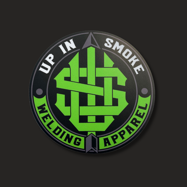Up In Smoke Truck Decal – Up In Smoke Welding Apparel